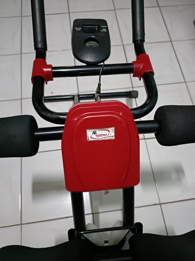 Ab Vertical Cruncher Power Workout Abdominal Trainer, Sports Equipment ...