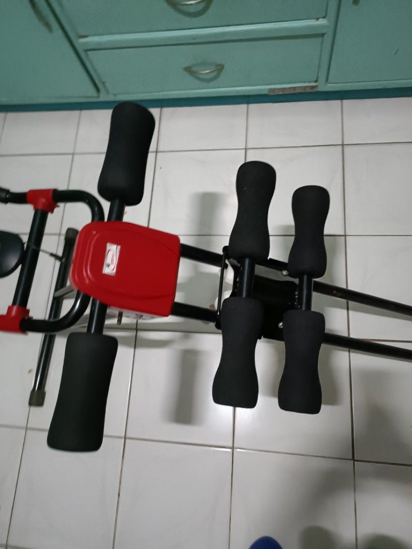 Ab Vertical Cruncher Power Workout Abdominal Trainer, Sports Equipment ...