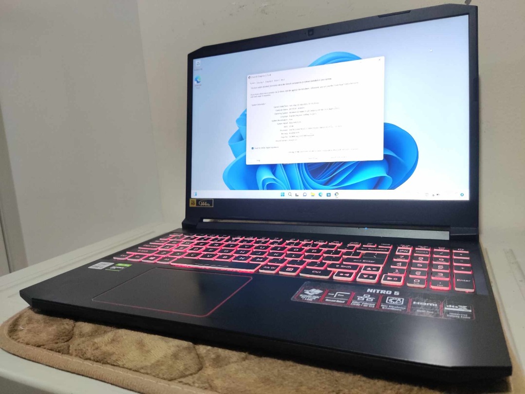 Acer Nitro Intel Core i5-10th Gen/GTX 1650ti/8GB/256GB, Computers ...