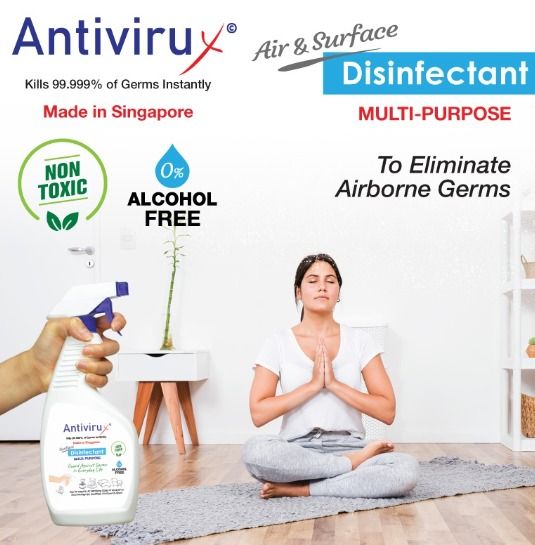 Air and Surface Disinfectant/Sanitizer Spray 5L Value Eco Pack, Health ...
