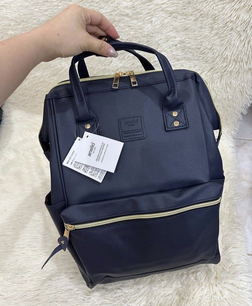 RUSH!!Anello Bagpack Navy Blue on Carousell