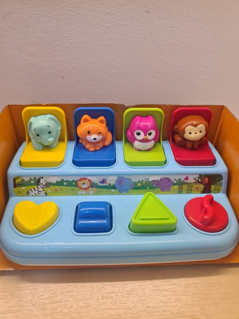 Ankou Animal Pop up Toy, Babies & Kids, Infant Playtime on Carousell
