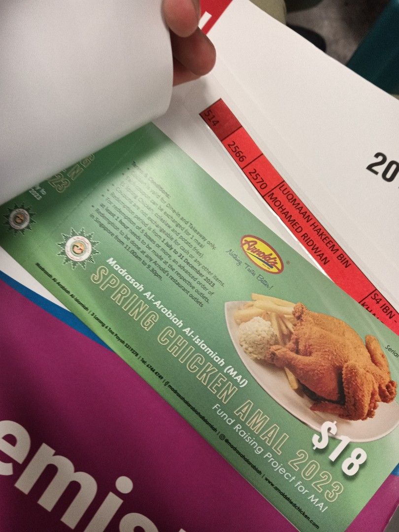 Arnold Spring Chicken Voucher Meal, Tickets & Vouchers, Vouchers on ...