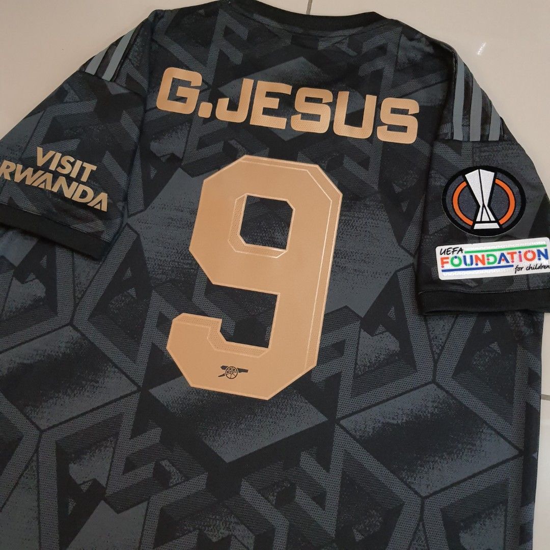 Arsenal Gabriel Jesus, Men's Fashion, Activewear on Carousell