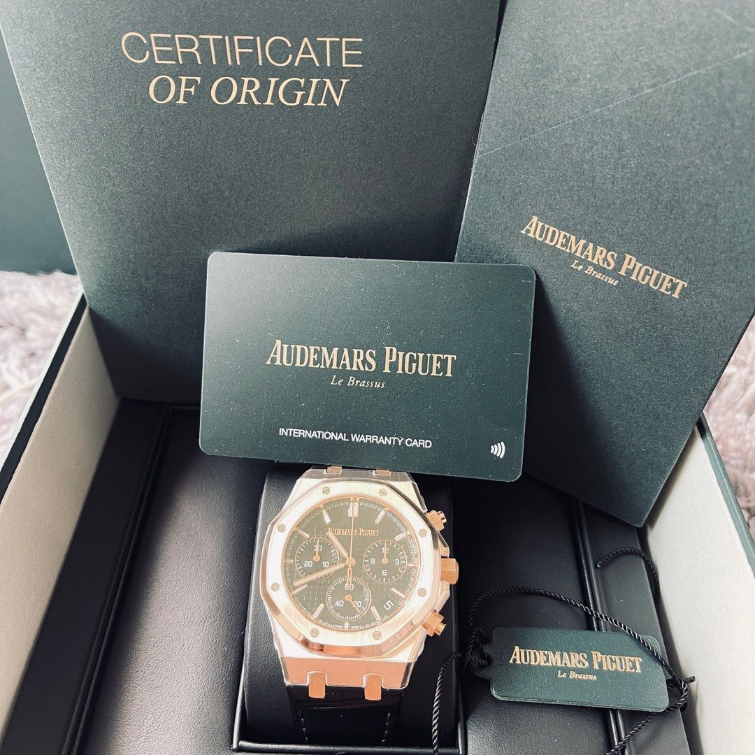 Audemars Piguet *50th Anniversary*Royal Oak Chronograph, Luxury ...