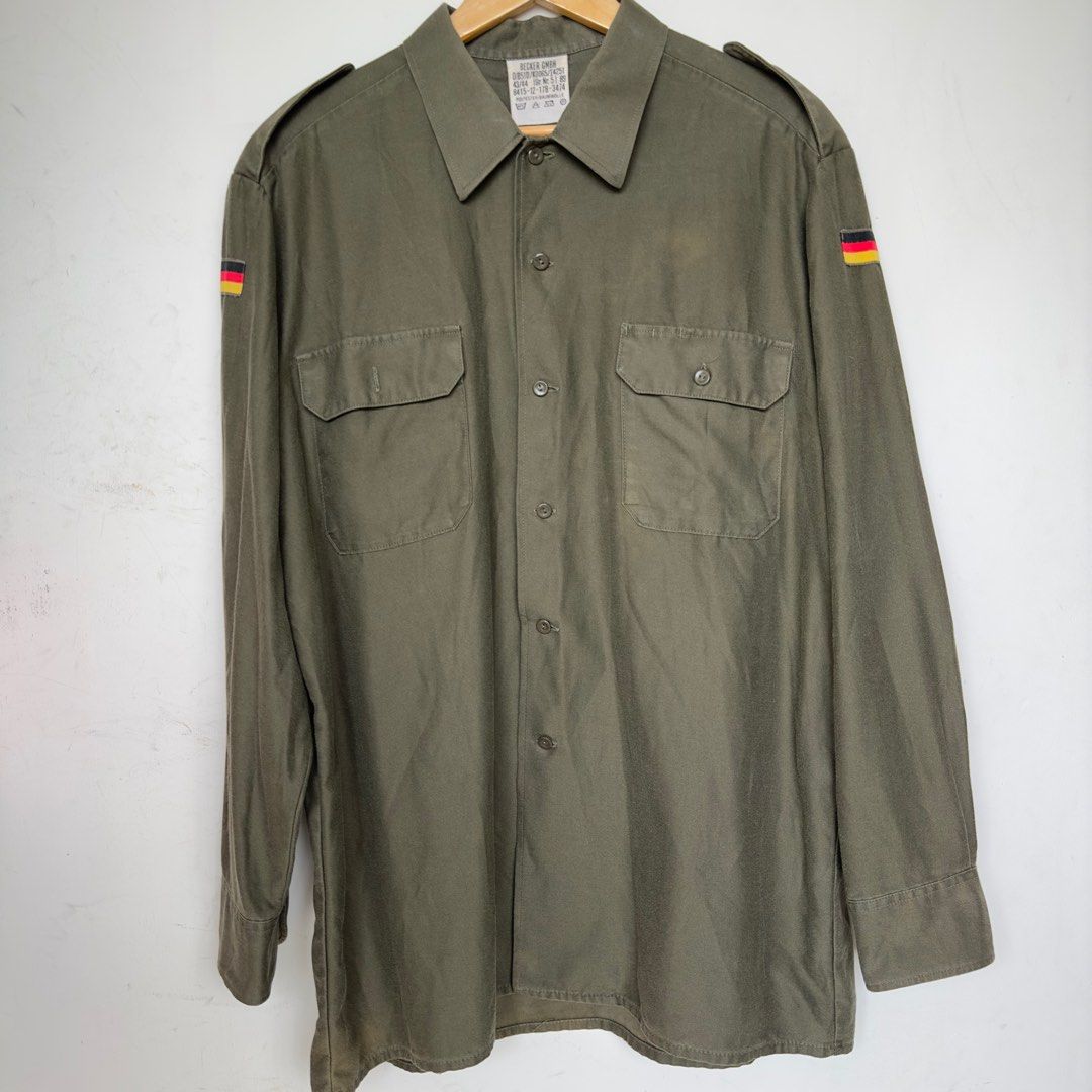 Authentic Vintage German Uniform, Men's Fashion, Tops & Sets, Formal ...