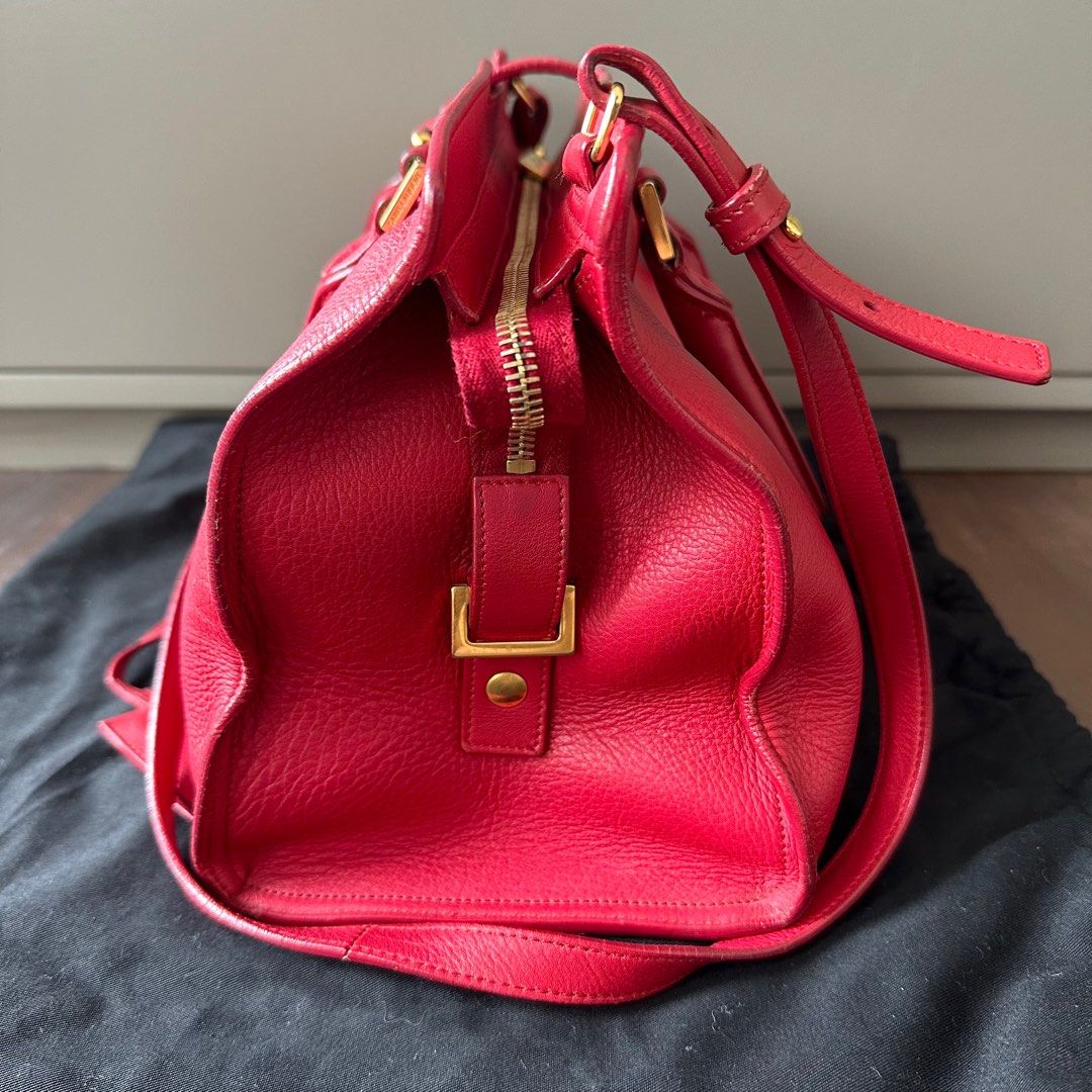 Authentic YSL Y cabas bag/tas saint laurent original/tas selempang ...