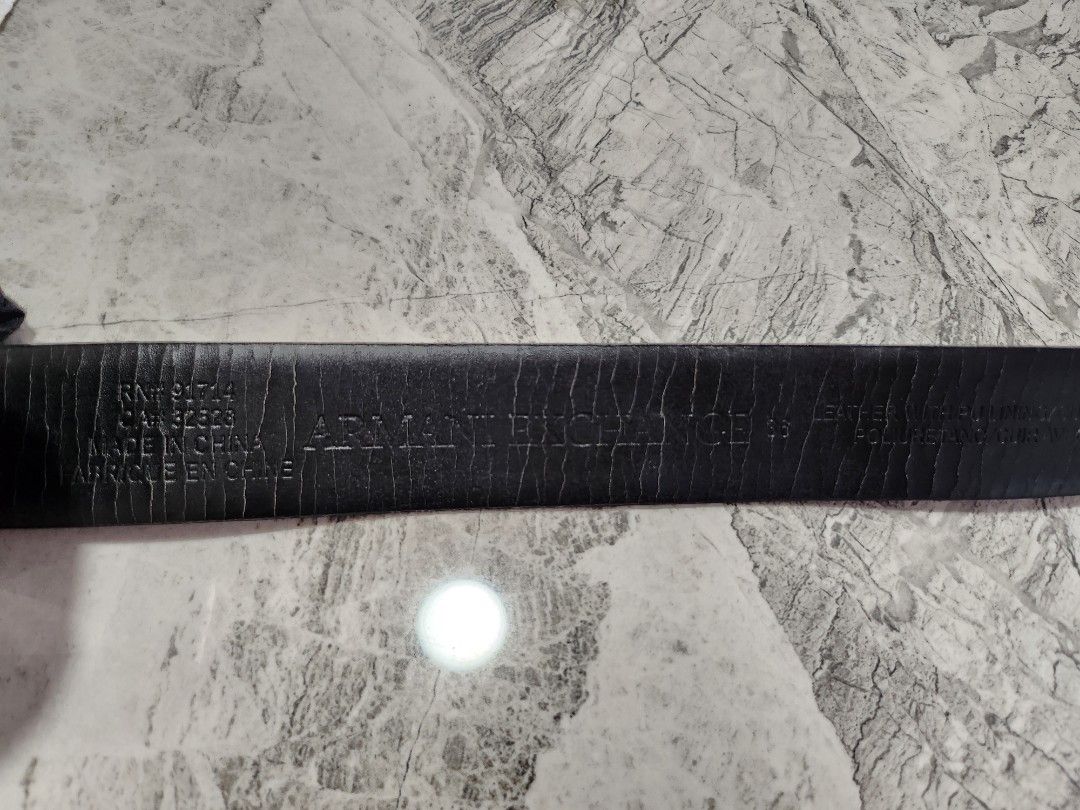 AX Armani Exchange Mens Belt, Men's Fashion, Watches & Accessories ...