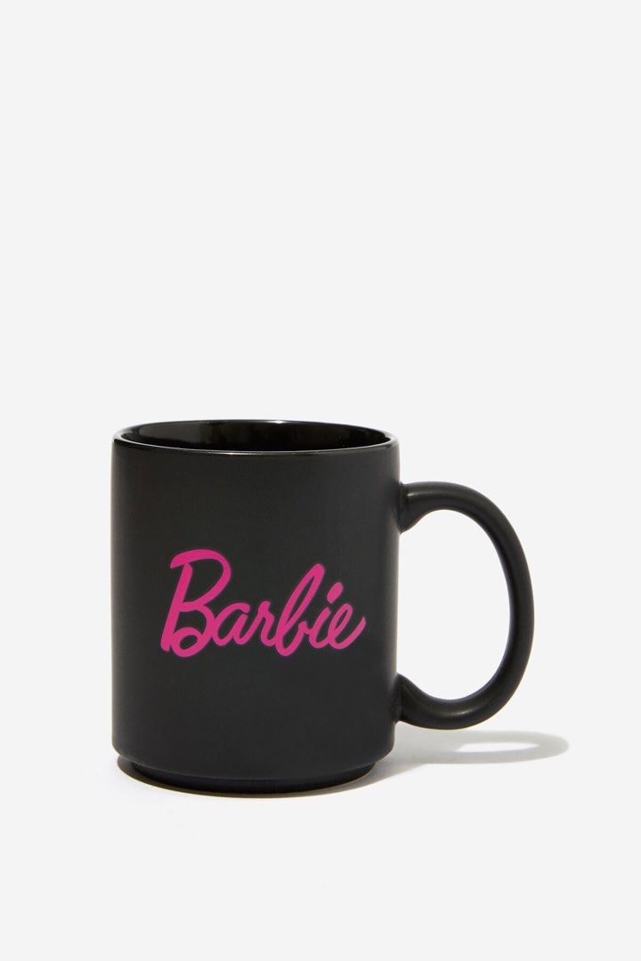 Sold Out!! Barbie x Typo mug, Furniture & Home Living, Kitchenware ...