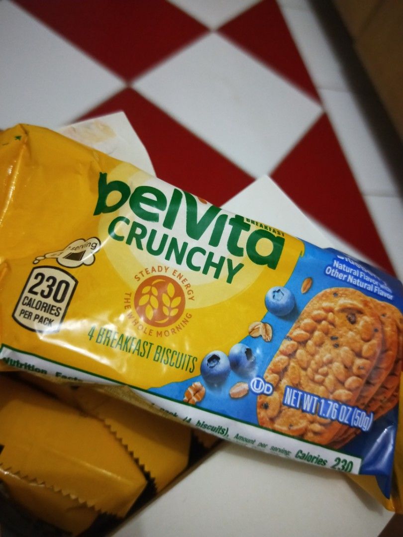 Belvita Blueberry breakfast biscuits, Food & Drinks, Packaged & Instant ...
