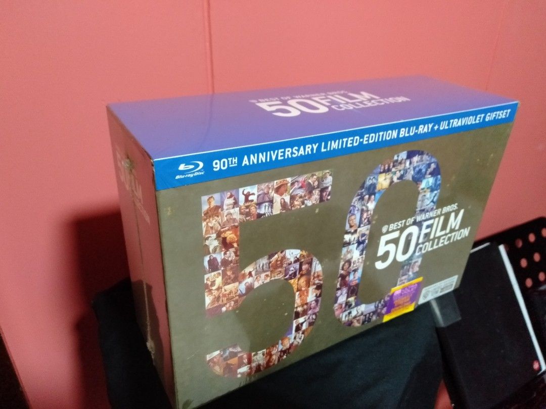 Best of Warner Bros 50 Film Collection Blu Rays (90th Anniversary Limited Edition)., Hobbies ...