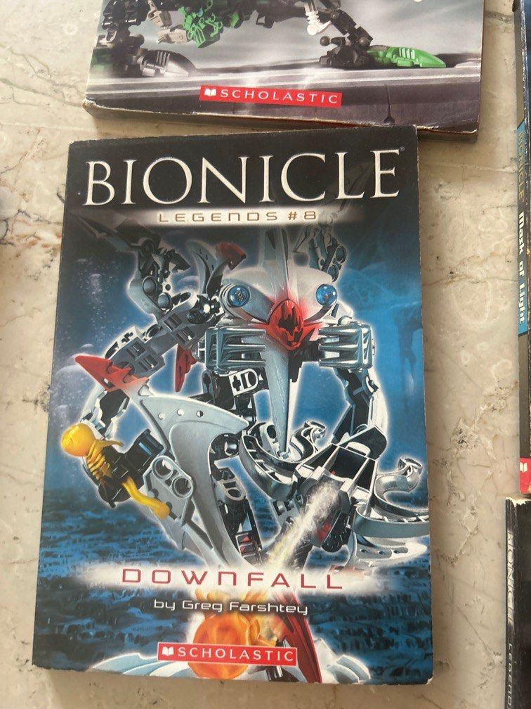 Bionicle books, Hobbies & Toys, Toys & Games on Carousell