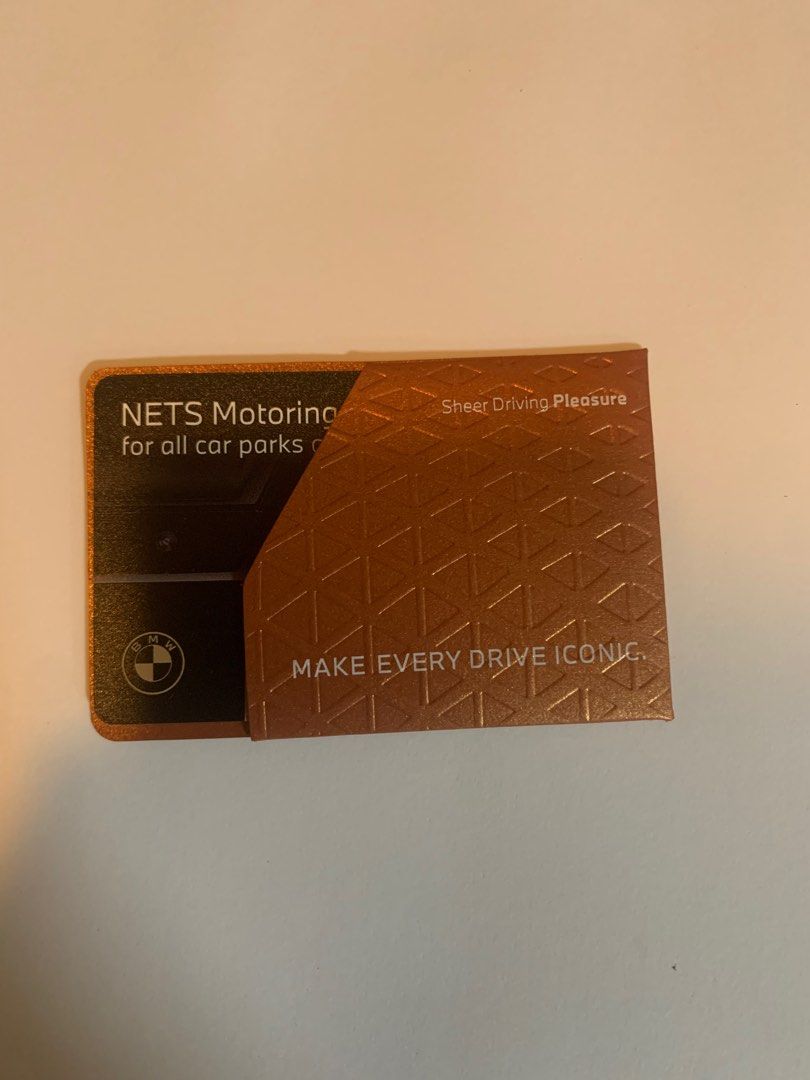 BMW cash card, Car Accessories, Accessories on Carousell
