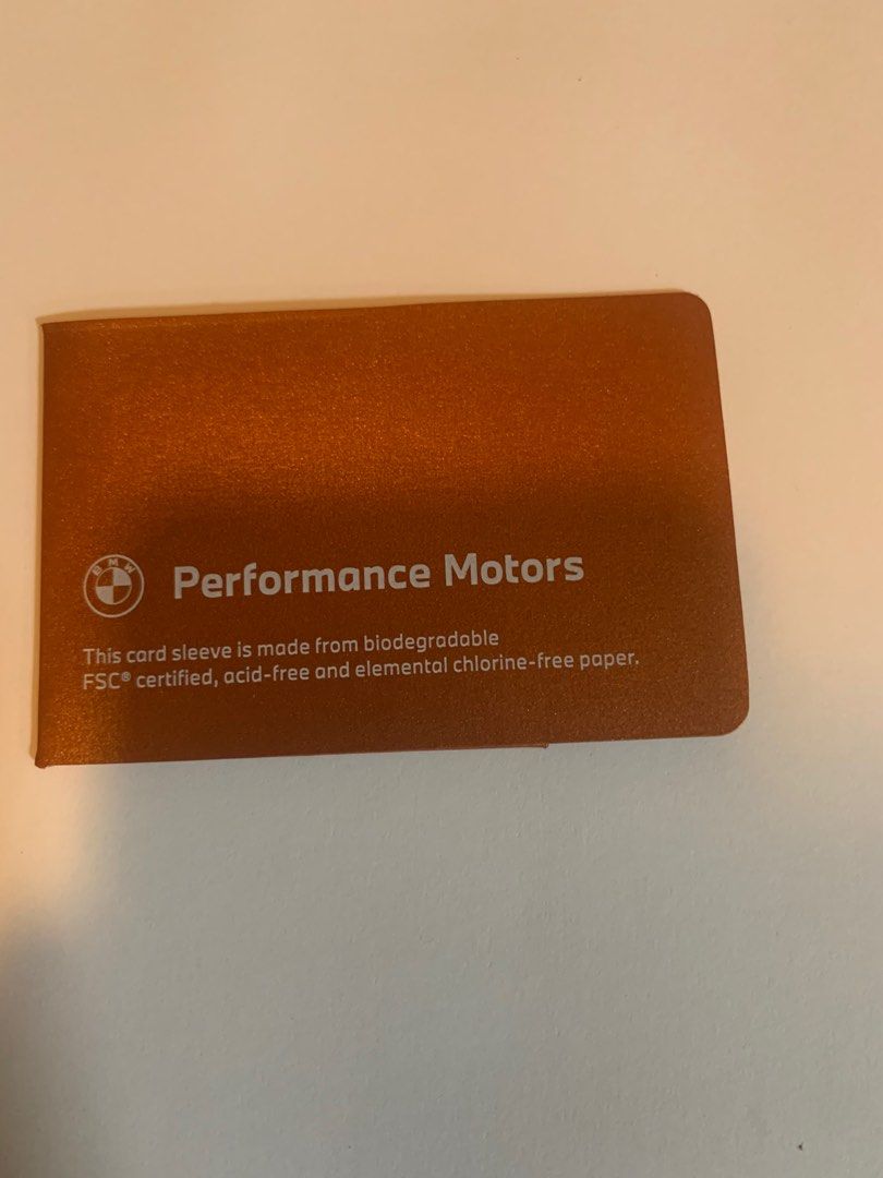 BMW cash card, Car Accessories, Accessories on Carousell