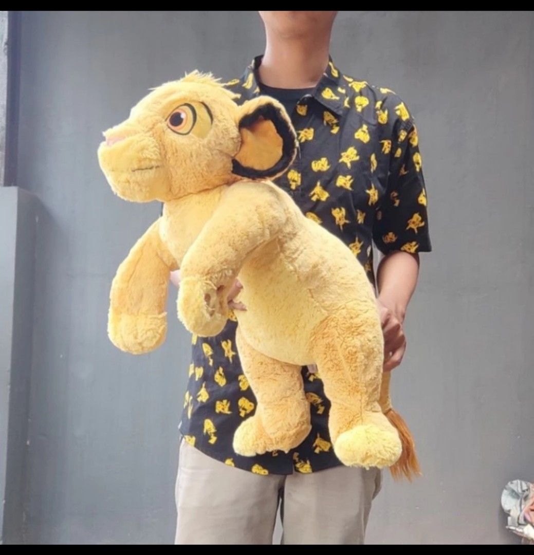 Boneka Lion king simba original Sega Disney resort limited edition ...