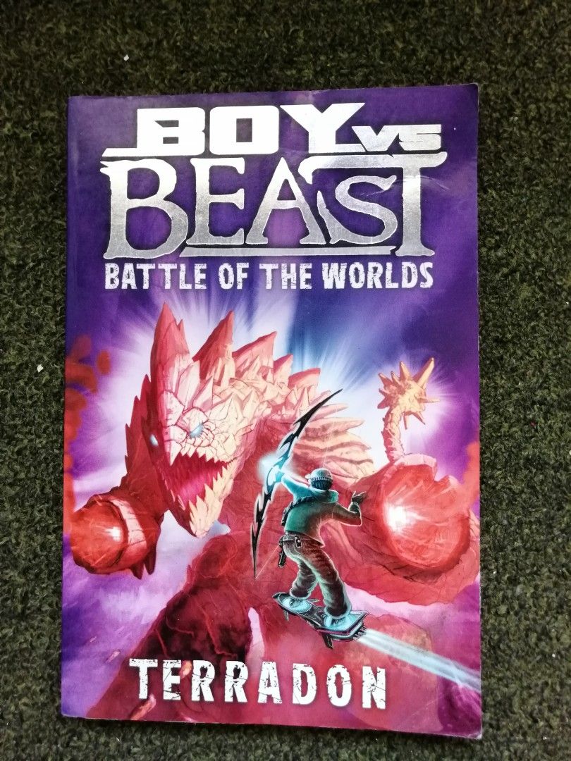 Boys vs Beast Battle of the Worlds Terradon, Hobbies & Toys, Books & Magazines, Children's Books ...