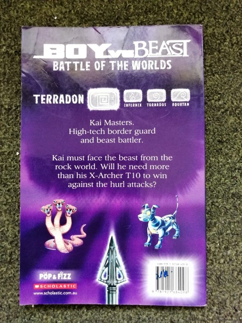 Boys vs Beast Battle of the Worlds Terradon, Hobbies & Toys, Books ...