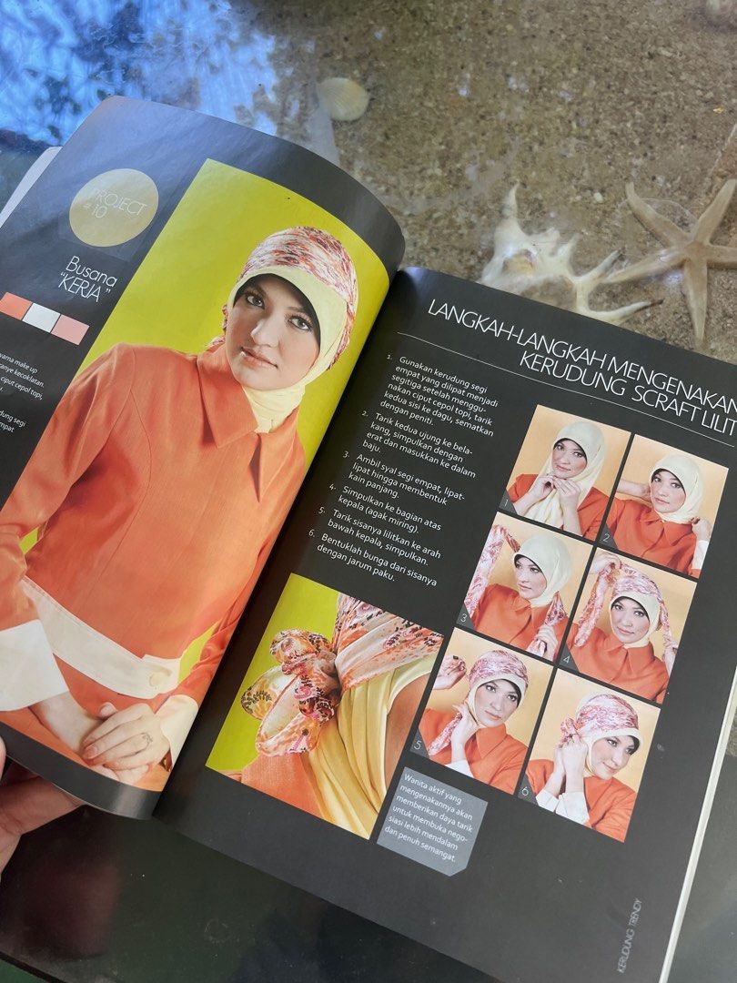 buku kerudung / buku tutorial hijab preloved, Buku & Alat Tulis, Buku ...