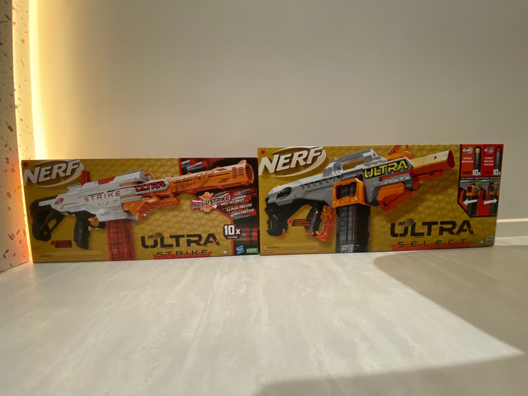 (Bundle Deal) Nerf Ultra Select & Ultra Strike Guns, Hobbies & Toys ...
