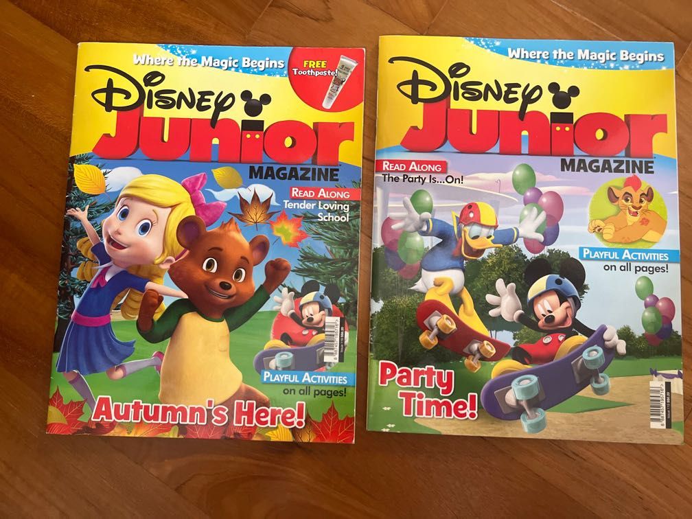 Bundle of Children Disney Junior Magazine ( games and activities book ...