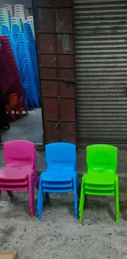 BUNNY KIDDIE COLORED MONOBLOCK CHAIRS, Babies & Kids, Baby Nursery ...