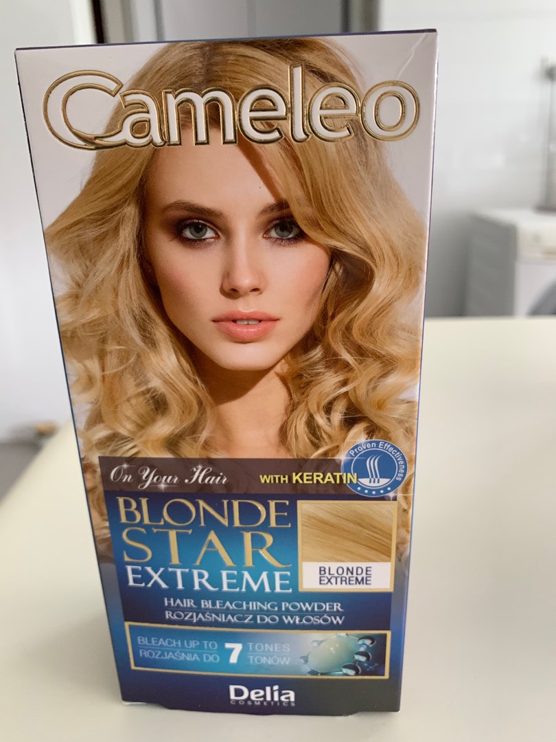 Cameleo Blonde Star Extreme Hair Bleaching Power Blonde Extreme, Beauty ...