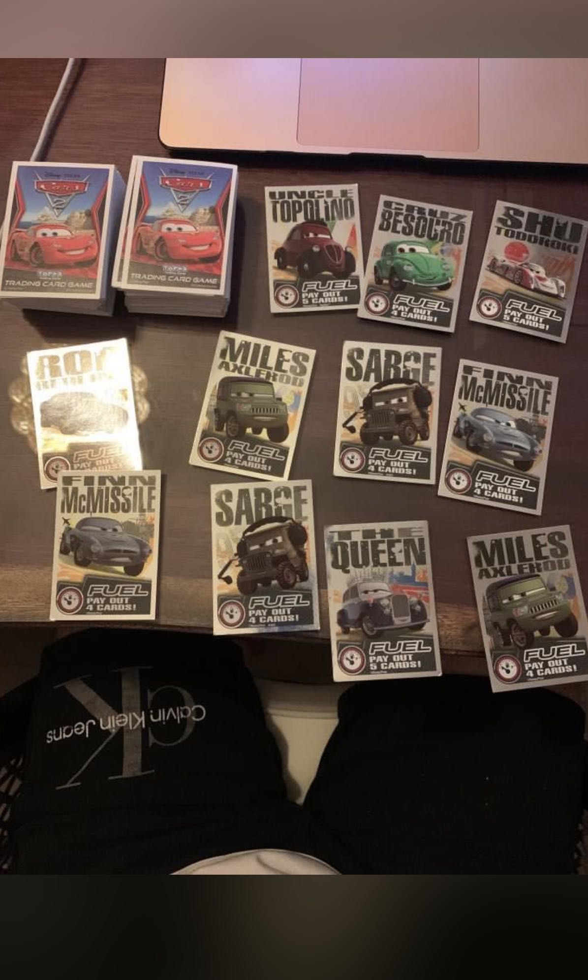 Cars 2 cards, Hobbies & Toys, Toys & Games on Carousell