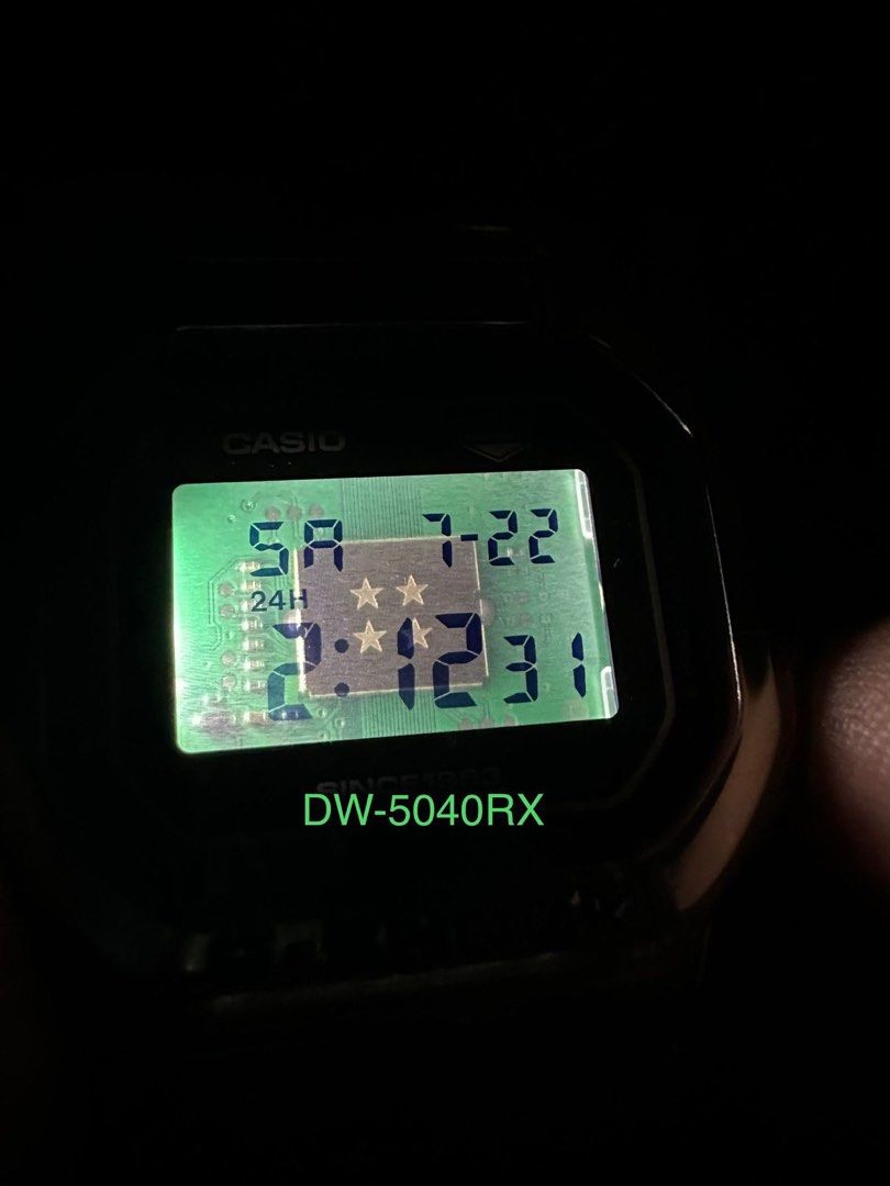 Casio G-Shock DWE-5640RX-7, 名牌, 手錶 - Carousell