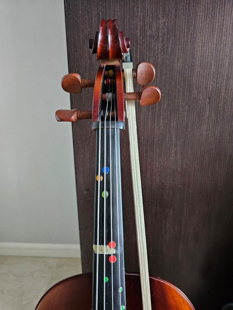 Cello (Half size), Hobbies & Toys, Music & Media, Musical Instruments ...