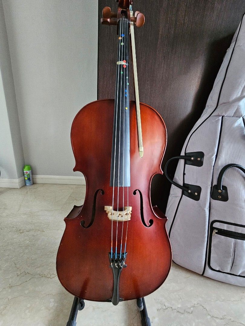Cello (Half size), Hobbies & Toys, Music & Media, Musical Instruments ...
