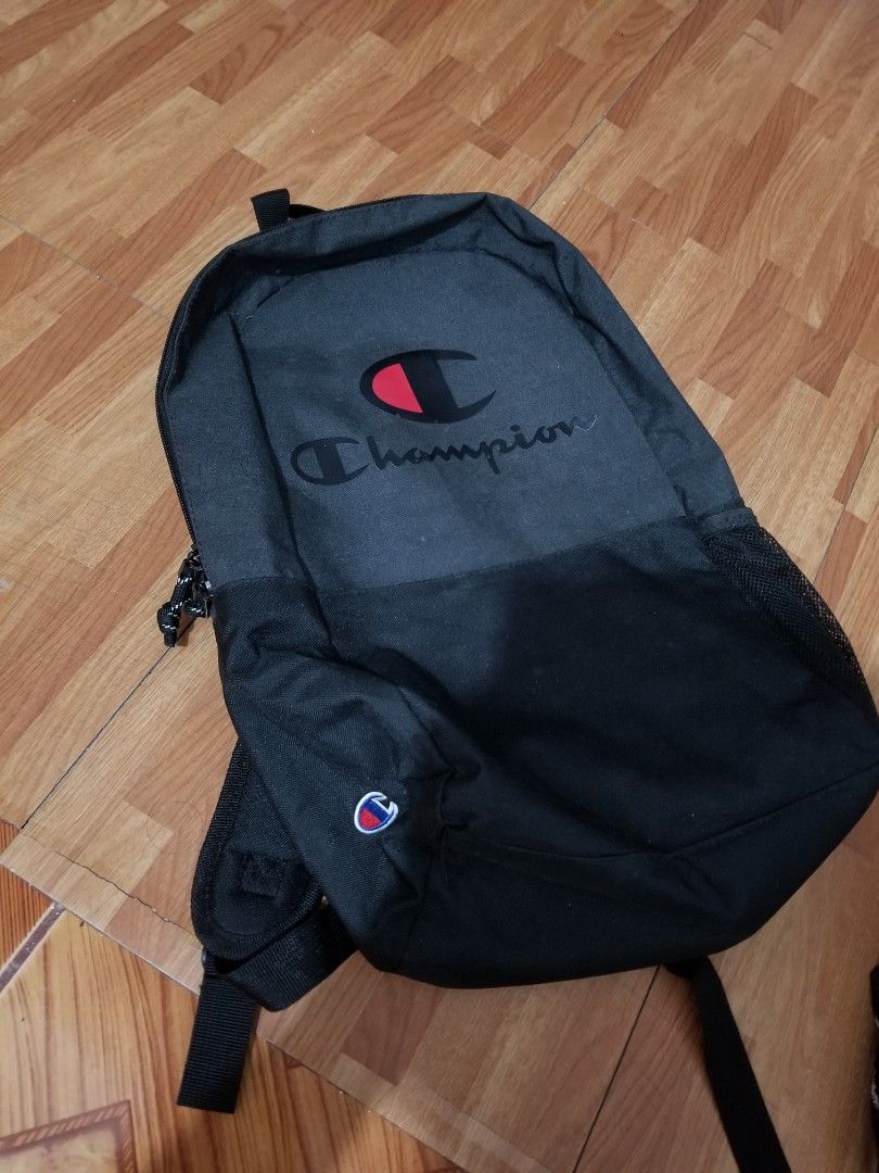 Champion Backpack, Men's Fashion, Bags, Backpacks on Carousell