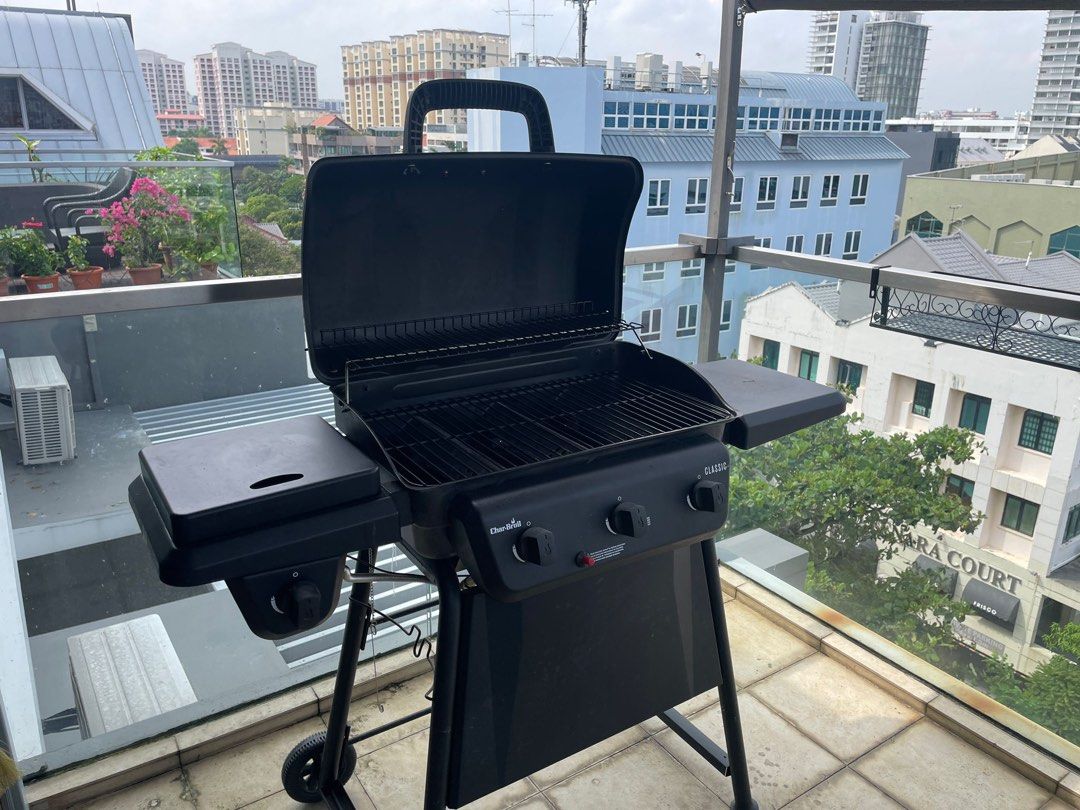 Char Broil BBQ Grill Pit Gas Burner Classic Barbecue Outdoor, TV & Home ...