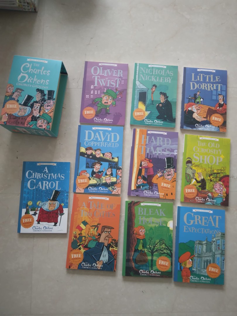 Charles Dicken Book Set Hobbies And Toys Books And Magazines Fiction And Non Fiction On Carousell