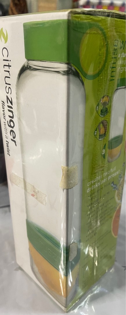 Citrus Zinger Infuse Water Bottle, Furniture & Home Living, Kitchenware ...