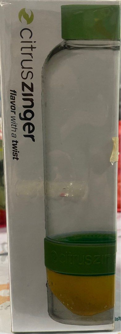 Citrus Zinger Infuse Water Bottle, Furniture & Home Living, Kitchenware ...