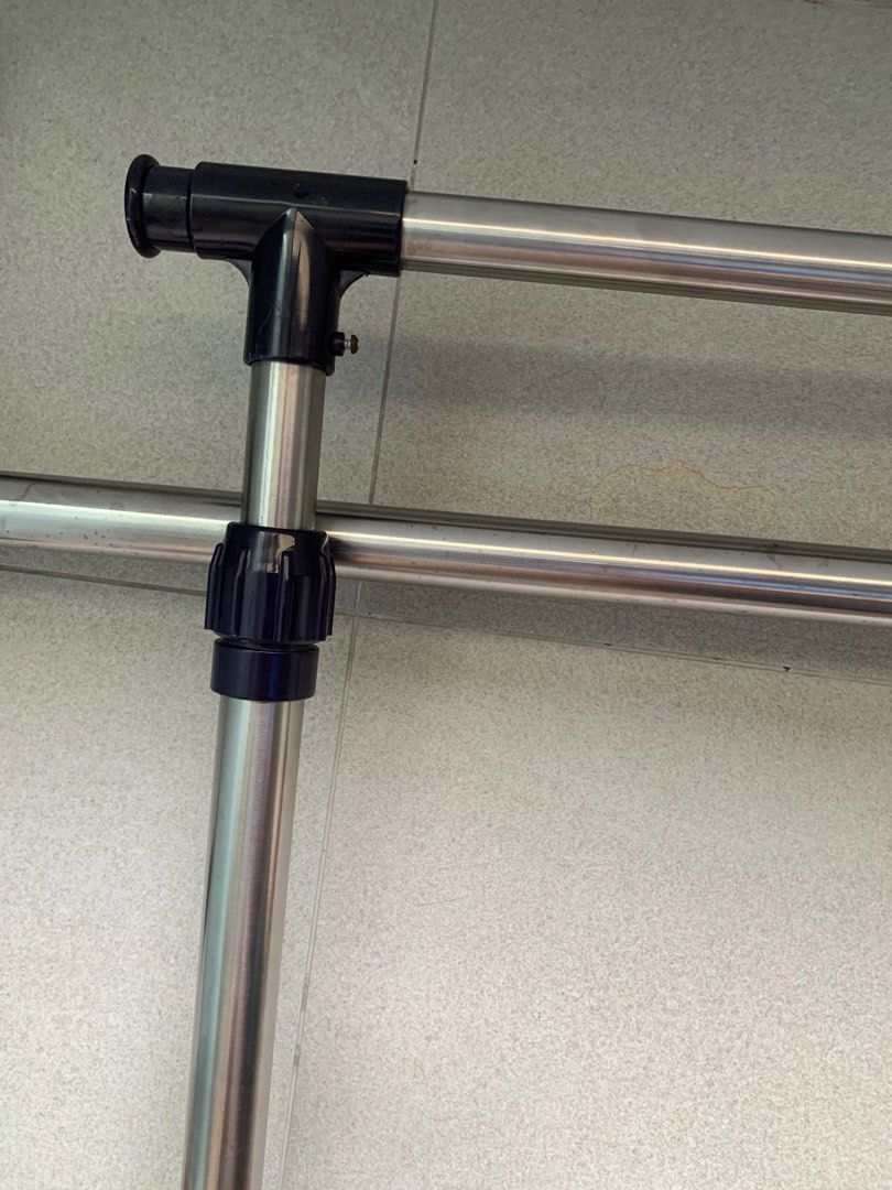 Clothing Rack Height Adjustable, Furniture & Home Living, Furniture ...