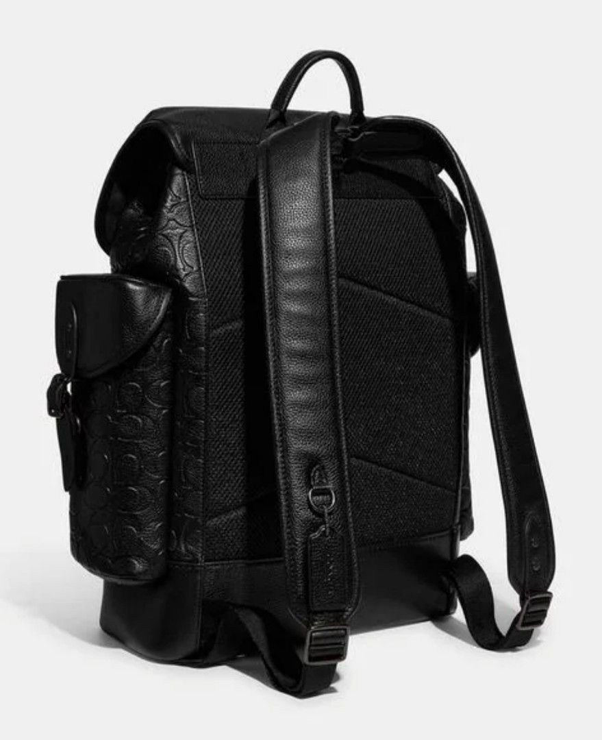 Coach Hitch Backpack In Signature Leather, Luxury, Bags & Wallets on ...