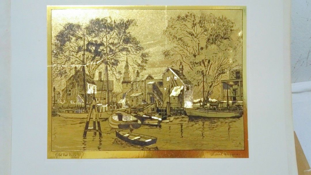 Collector's Porfolio of Gold-Etch Prints, Hobbies & Toys, Memorabilia ...