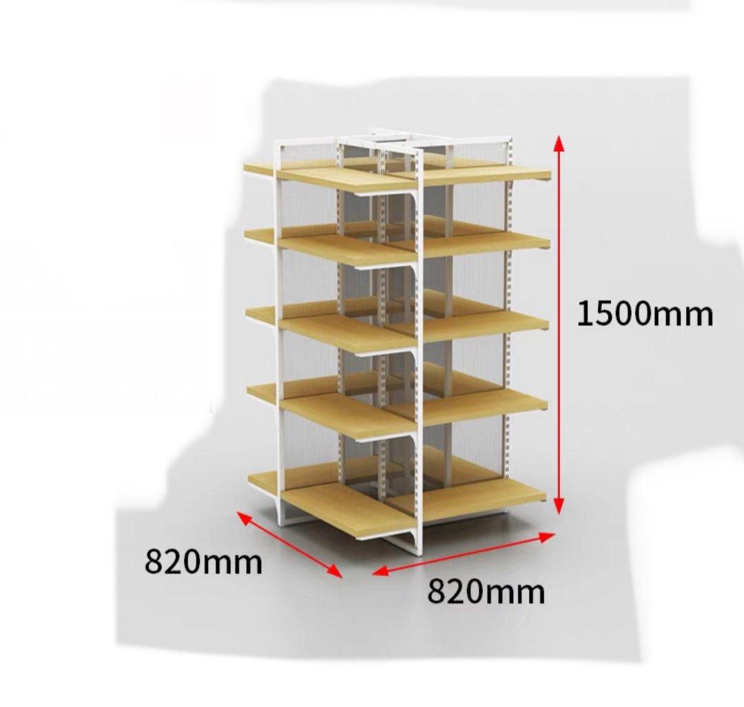 Commercial 4 Way display rack, Furniture & Home Living, Furniture ...