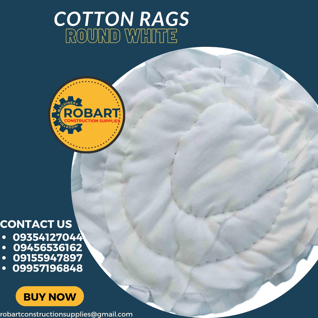 COTTON RAGS ROUND MANIPIS WHITE on Carousell