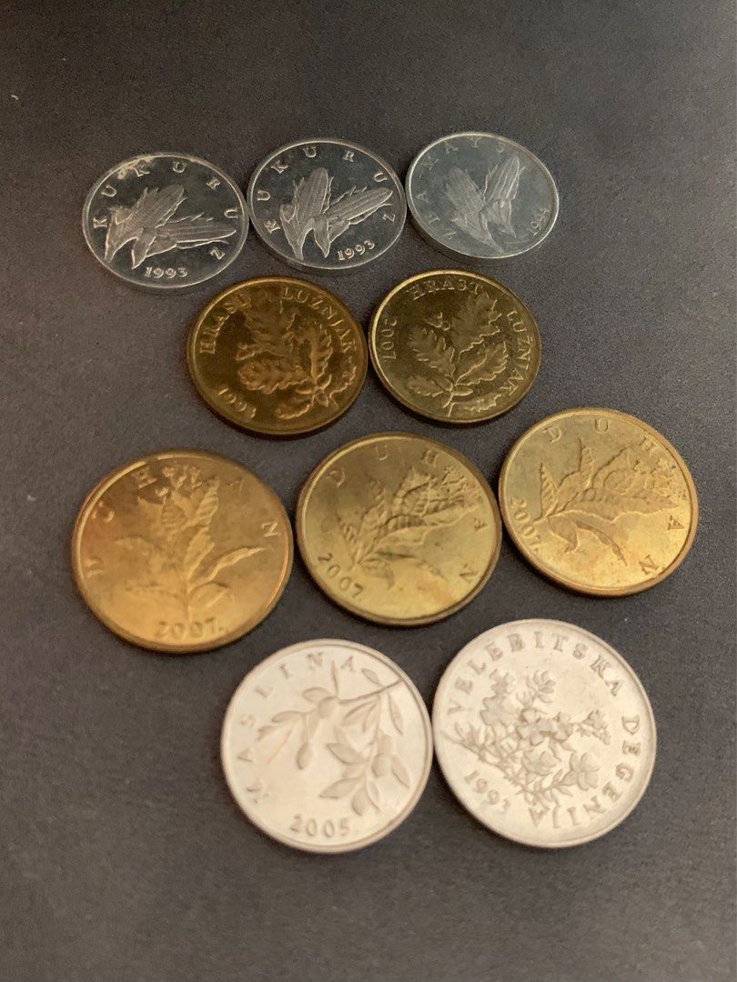 Croatia Lipa Coins (Set of 10), Hobbies & Toys, Collectibles ...