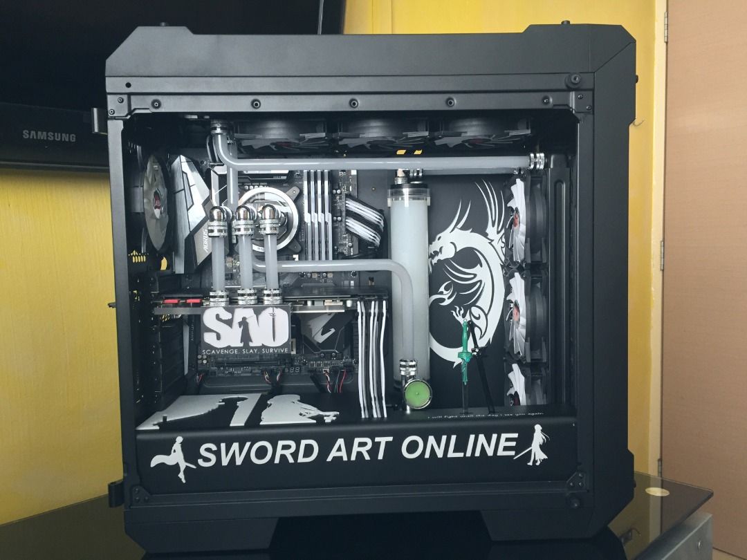 Custom PSU Power Supply Sleeved Cable Extensions Kit 30CM, Computers ...