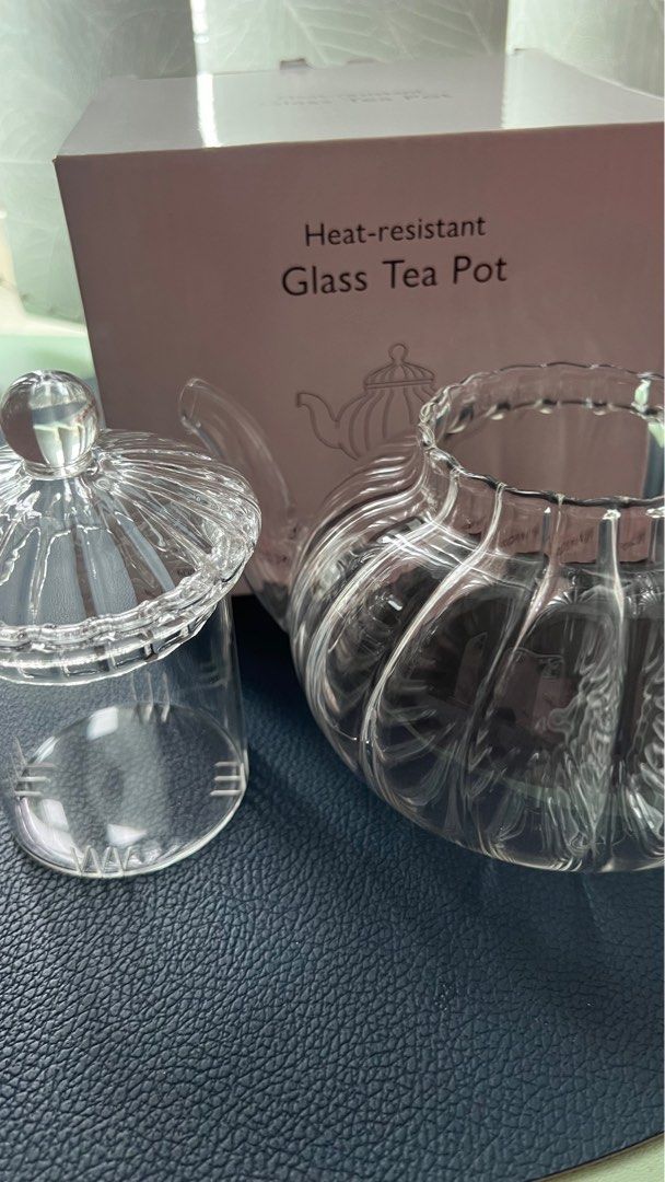 Daiso Glass Tea Pot, Furniture & Home Living, Kitchenware & Tableware ...