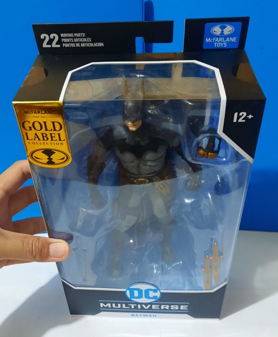 DC Multiverse Batman Designed by Todd Mcfarlane Gold Label Collection ...