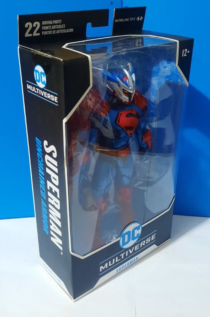 DC Multiverse Superman Unchained Armor Mcfarlane Toys, Hobbies & Toys ...