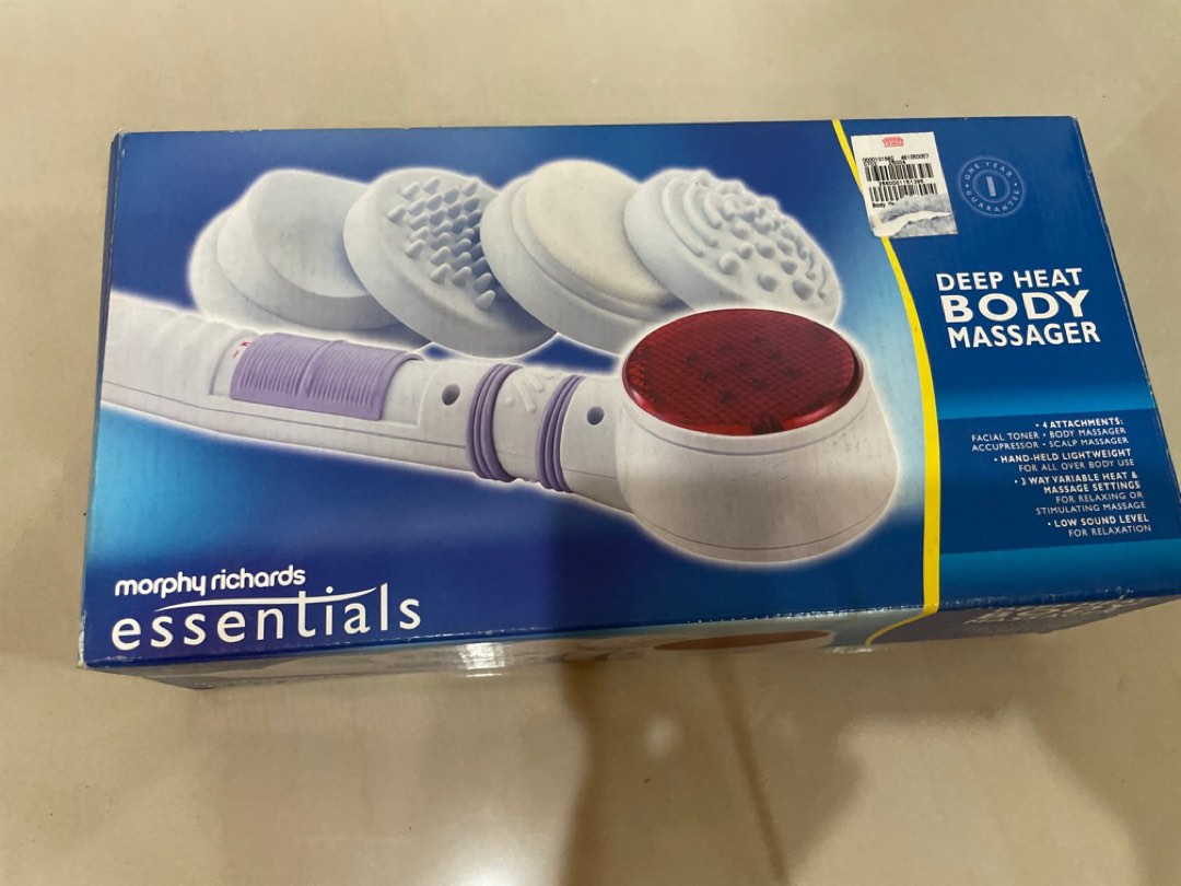 Deep heat body massager, Health & Nutrition, Massage Devices on Carousell