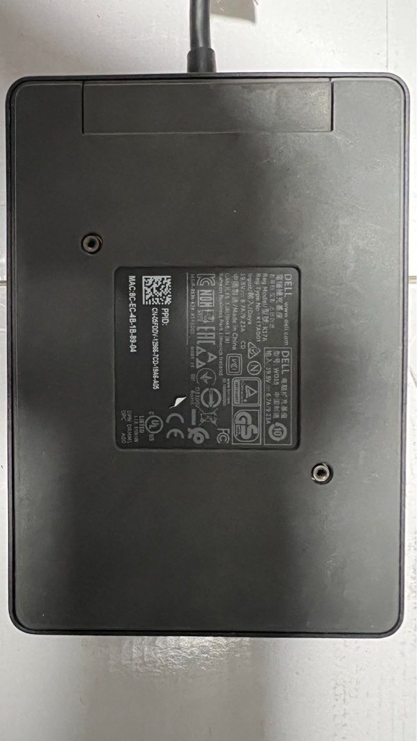 Dell Docking Station WD 15, Computers & Tech, Office & Business ...