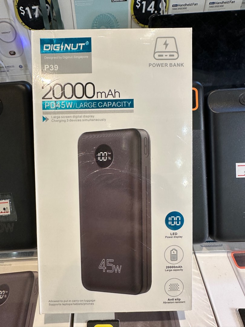Diginut P-39 45w Powerbank Super Fast Charge, Mobile Phones & Gadgets ...