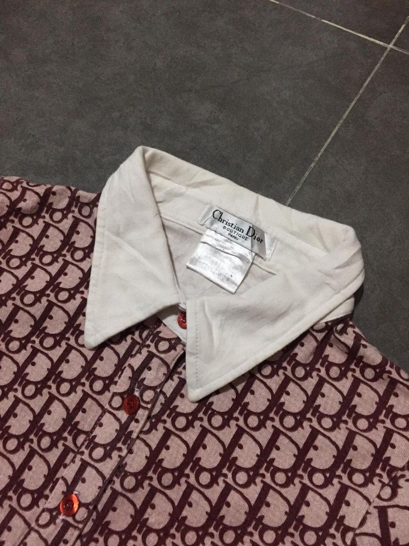 Dior mono gram, Women's Fashion, Tops, Longsleeves on Carousell