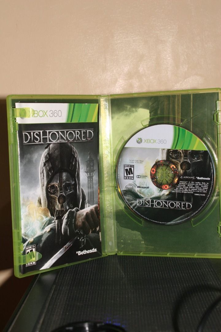 DISHONORED XBOX 360 NTSC, Video Gaming, Video Games, Xbox on Carousell